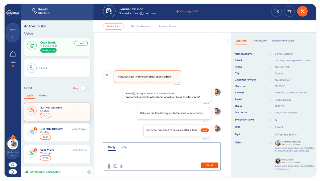 Chat | Call Center Studio